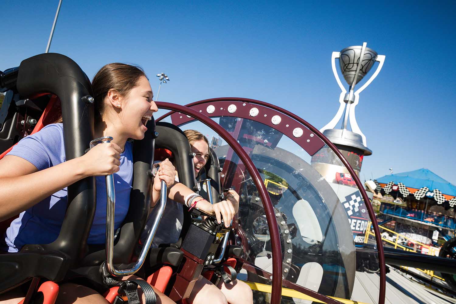 Victory Burnout - NASCAR Speedpark