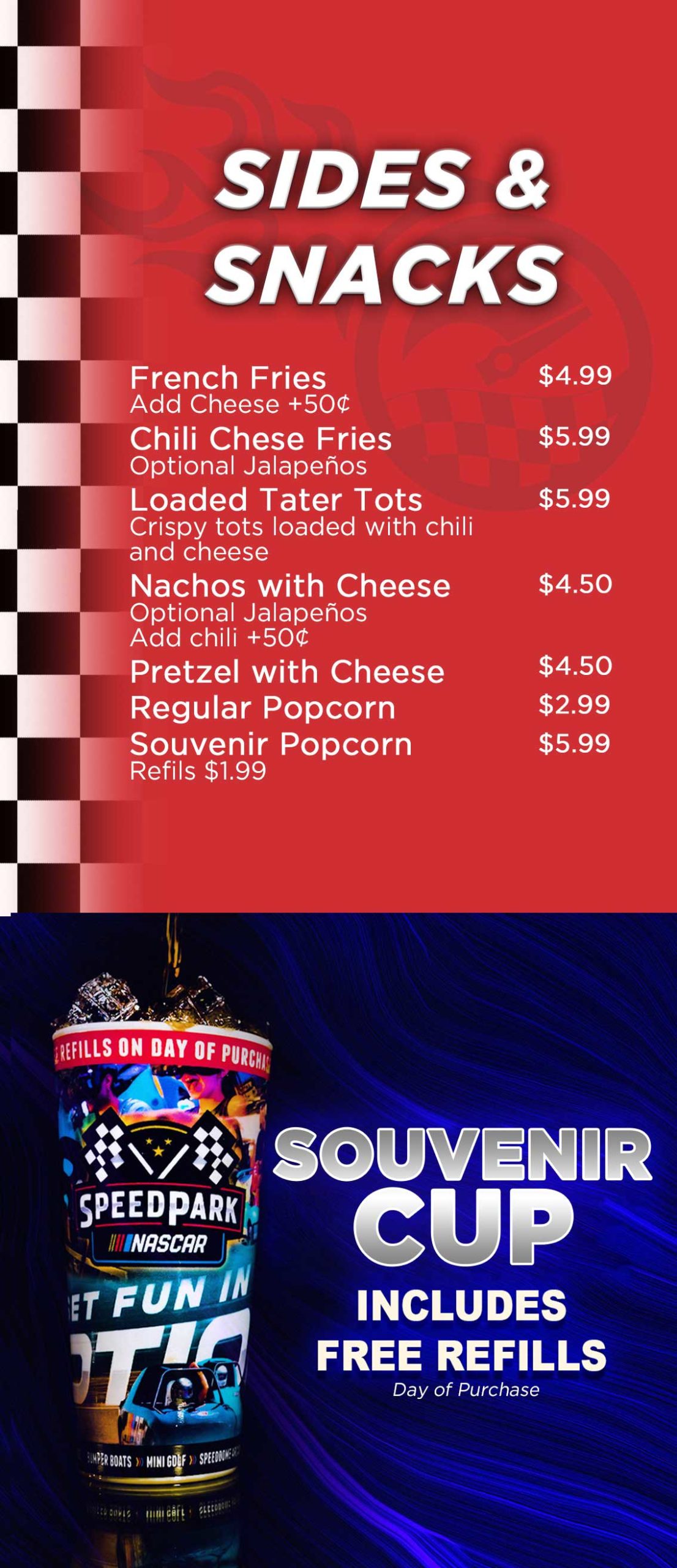 Pit Stop Grill - NASCAR Speedpark